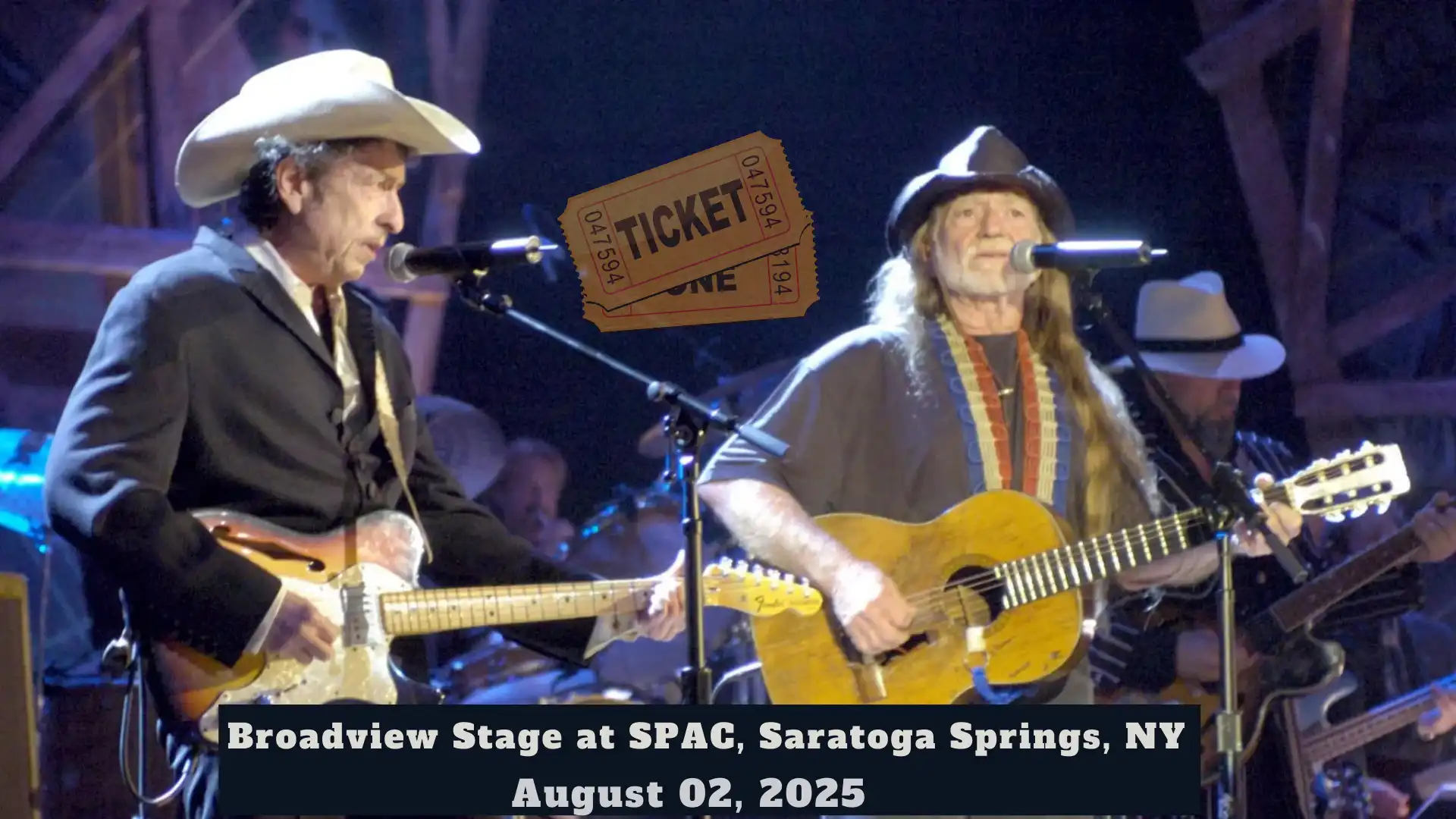 Join Willie Nelson & Dylan Outlaw Festival Saratoga Springs