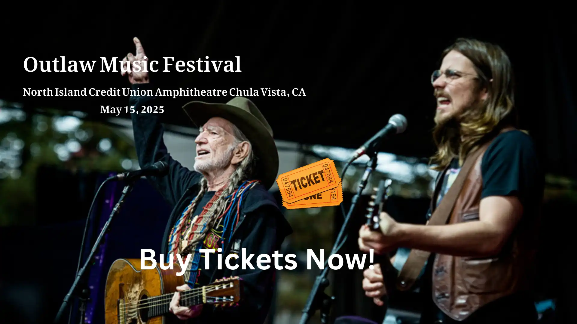 Get Your Tickets for Outlaw Music Festival Chula Vista 2025